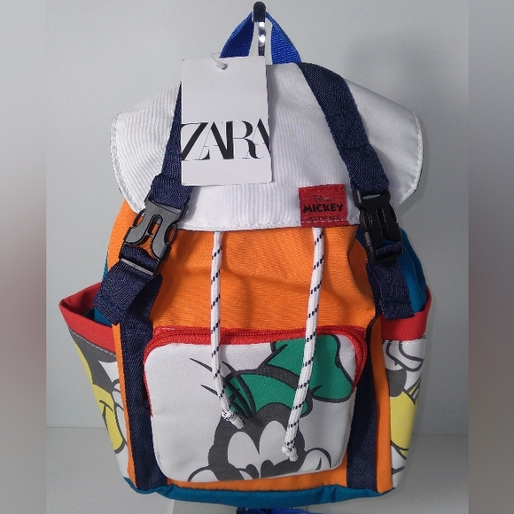 Zara | Bags | Zara Disney Goofy And Friends Backpack | Poshmark
